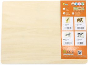 Dětské dřevěné puzzle vkládačka Montessori Viga Kůň