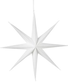 Papírová hvězda STAR 50cm, bílá