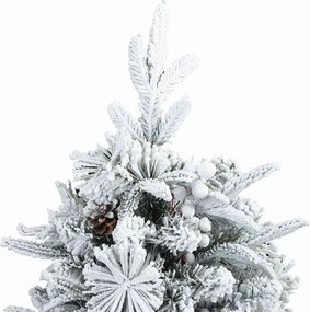 Umělý Skládací Vánoční Strom s stojanem Zelená 120 cm PE a PVC 3397454