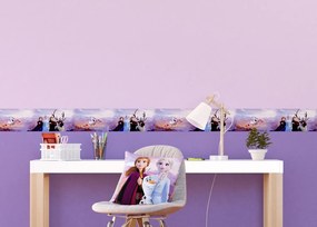 Dětská samolepící bordura na zeď Disney Ledové království | 5 m x 13.8 cm | DWBD8112