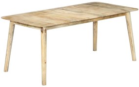 Jídelní stůl 180 x 90 x 76 cm masivní mangovníkové dřevo 282720
