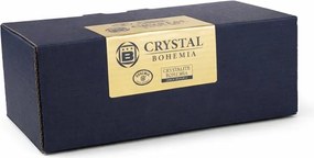 Crystal Bohemia Skleněná dóza truhlička