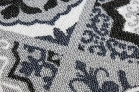 Protiskluzový koberec PATCHWORK 19 New šedý