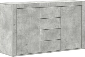 Servírovací skříň Betonově šedá 120 x 36 x 69 cm 3333859