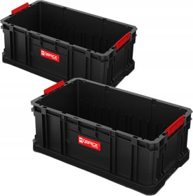 Qbrick System Two Box 200 koš, organizér, modulární box na nářadí x2