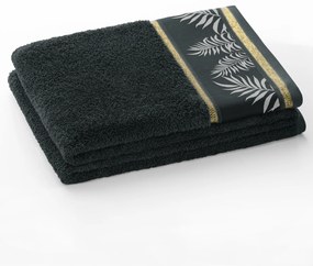 Bavlněný ručník AmeliaHome Pavos černý