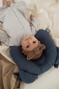 Sleepee Mušelínový fixační polštář HOŘČICOVÝ pro miminko