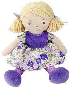 Bonikka Dames látková panenka 25 cm Peggy fialové šaty