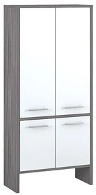Oslo Vysoká skříňka, 137 × 62 × 28 cm, lamino