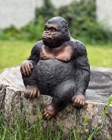 Bronzová socha - Gorilla
