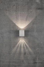 NOR 49711001 Venkovní nástěnné svítidlo Canto Kubi 2 2x6W LED bílá čirá - NORDLUX