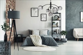 Toolight, závěsné svítidlo 5xG9 APP1021-5CP, černá, OSW-05559
