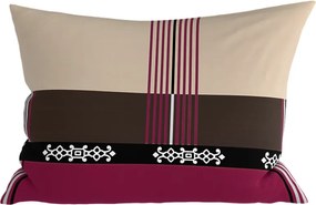 Polybavlněný povlak na polštář DANIELA POLY 50x70 cm, vínový