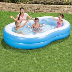 Bestway Rodinný Bazén Big Lagoon 262 X 157 X 46 Cm