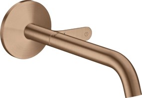 Umyvadlová baterie Hansgrohe One brushed red gold 48112310