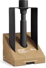 BlimPlus Stop Carbon Black / Stojan na papírové utěrky / role 23-26 cm