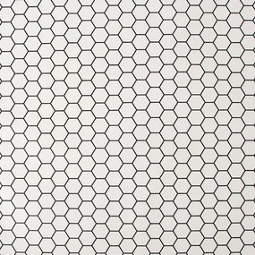 Koupelnová vliesová tapeta s hexagony 112650 | Lepidlo zdarma