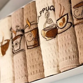 Kuchyňská utěrka Coffee 6ks 40x60cm