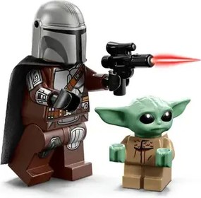 LEGO® Star Wars™ 75436 Mandalorian a Grogu a spídrová motorka / Počet