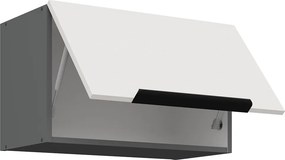 ARIA aw | horní skříňka 60 GU-36 1F výklopná | 60 cm | ANTI FINGERPRINT povrch | antracit/bílá