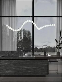 Závěsné LED svítidlo NOVA LUCE PERLA 98W 3000K 9695206 stmívatelné Triac