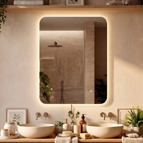 Koupelnové zrcadlo Ariva 70x90 cm – čiré sklo