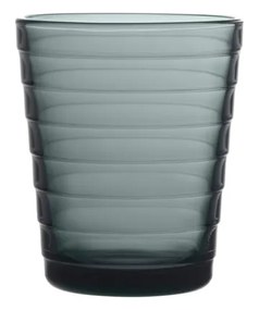 Sklenice Aino Aalto Dark Grey 220 ml - set 2 ks Iittala