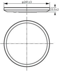 WiZ - LED Stmívatelné stropní svítidlo SUPERSLIM LED/14W/230V 2700-6500K Wi-Fi