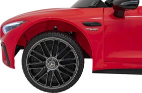 Ramiz Dětské elektrické auto Mercedes Benz AMG SL63 Červené