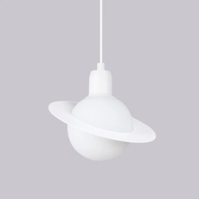 Sollux Lighting Závěsné svítidlo HYPERION 1 bílé