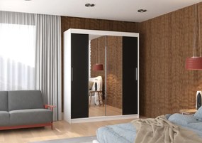 Posuvná skříň s zrcadlem DALLAS 180