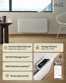 Mill panelový ohřívač WiFi Gen 4 PA1500WIFI4A / 1500 W / prostor 18-22