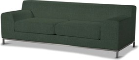 Potah na pohovku IKEA Kramfors 3-místná barva zelená látka pletený vzor