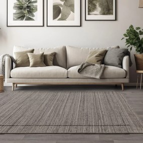 Tribeca Design Kusový koberec Gozart Charcoal Rozměry: 160x230 cm