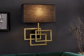 Designová nástěnná lampa Calanthe zlatá