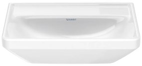 Duravit D-Neo - Umyvadlo 450 x 335 mm bez otvoru pro armaturu, bílá 0738450070