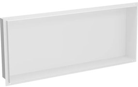 Mexen X-Wall-NR nástěnná polička bez límce 75 x 30 cm, bílá - 1921753010