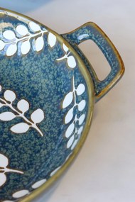 Porcelánová opálová zapékací miska Arés Ramekin s úchyty – 18*4,5 cm