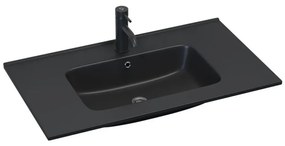 BATH DELUXE 06-080-27-02-00 - Zápustné umyvadlo HYGE 81x46 cm keramika/černá 06-080-27-02-00