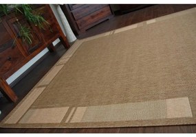 Kusový koberec Uga hnědý 80x150cm