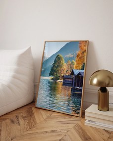 Oboustranný plakát Tichá Chatka / Podzimní Les | 30 x 42 cm | DP351313