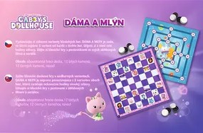 TREFL Hra Dáma a Mlýn: Gábinin kouzelný domek / Společenská hra / 5 he