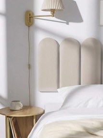 Sinsay - Čalouněné stěnové panely 2 pack - béžová