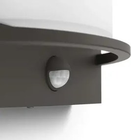 Philips Samondra IR 12W antracitová / LED venkovní nástěnné svítidlo s