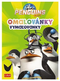 Trefl Omalovánky Tučňáci z Madagaskaru 20x27,5cm