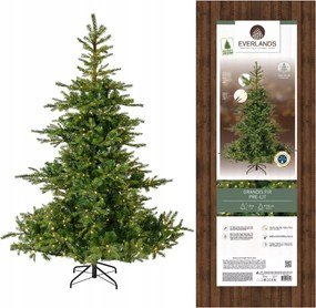 Umělý vánoční stromeček Jedle zelená Grandis 400 Led Teplá bílá 180 cm