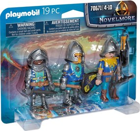 Figurky playmobil trojice rytířů z novelmore