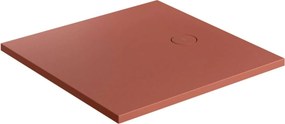 OMNIRES Aquarock M+ - Sprchová vanička 80x80 cm, červená AQUAROCK80-KTE
