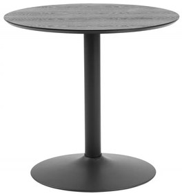 Jídelní stůl Ibiza 80 cm černý