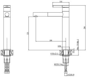 ALVEUS Set FORMIC 30 dřez 760x500 mm + baterie ZINA, Twilight 05